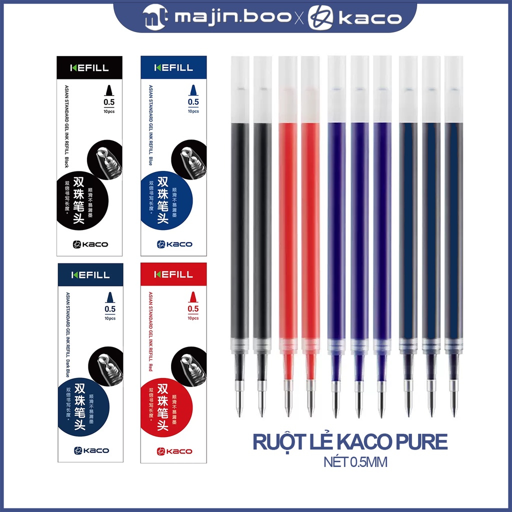 Kaco PURE gel pen refill (odd refill) | Shopee Malaysia