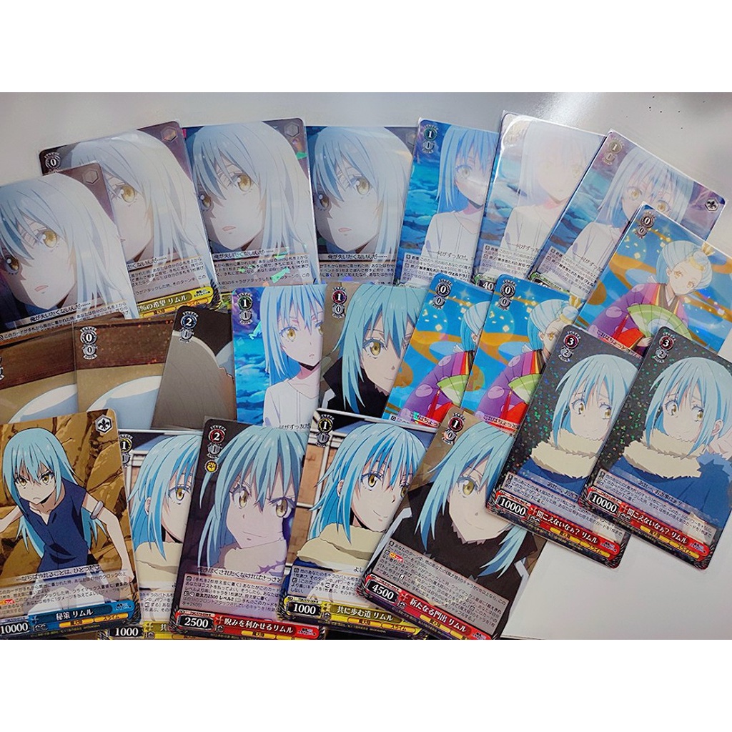 [GS Funny SHOP] 1 Weiss Schwarz Card Reincarnated into a Slime - Rimuru ...