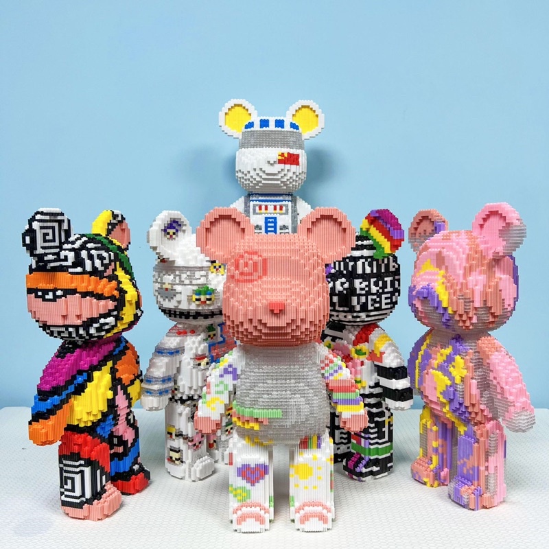 Hottrend bearbrick lego puzzle LARGE SIZE many jinx xinz models ...
