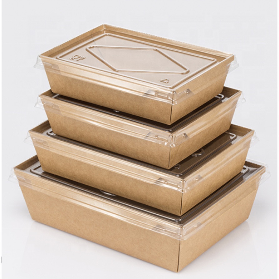 SET of 50 paper food boxes with INNER LID, convenient for storing food ...
