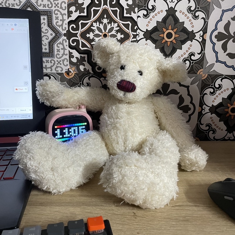 Teddy bear chicken Teddy bear holding baby Russ stamp | Shopee Malaysia