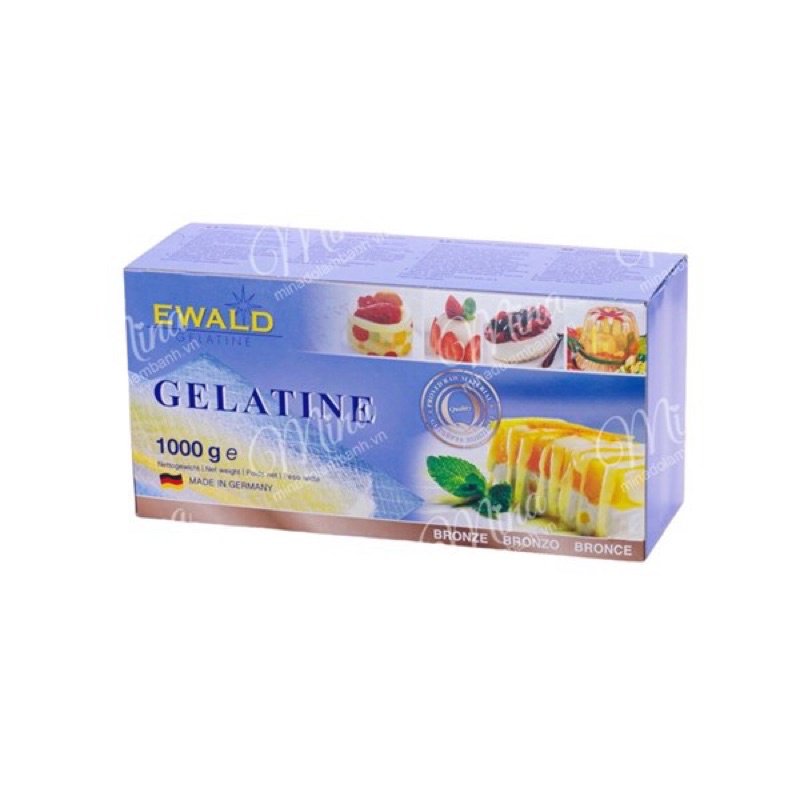 GELATINEGELATINE Leaves EWALD Germany 1kg | Shopee Malaysia