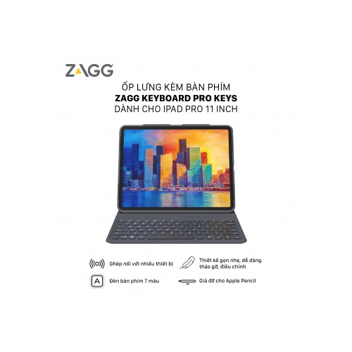 Zagg Pro Keys iPad Pro 11 inch Keyboard Case | Shopee Malaysia