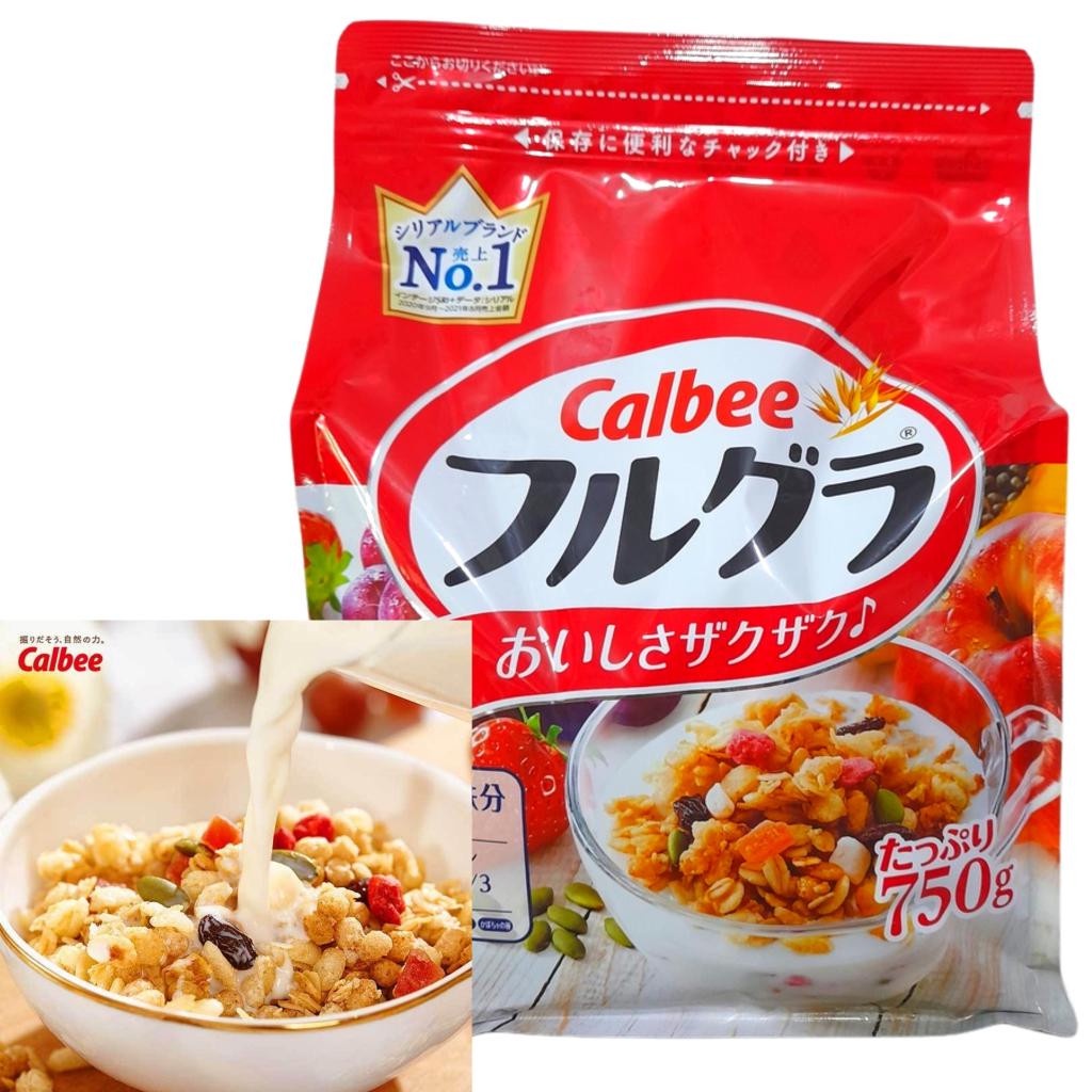 Calbee cereal 750g - Japanese mixed fruit | Shopee Malaysia