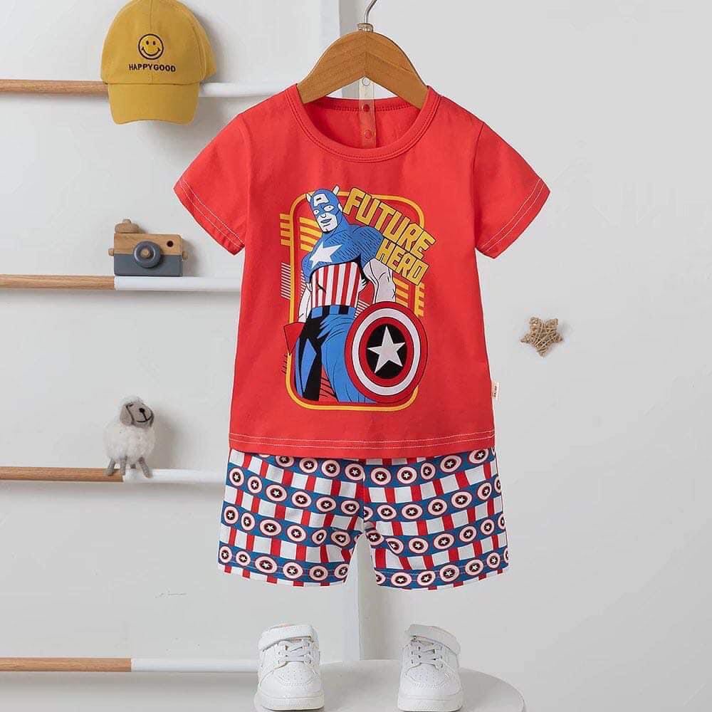 Short Sleeve Set Korean Export Shorts For Boys (Random) | Shopee Malaysia
