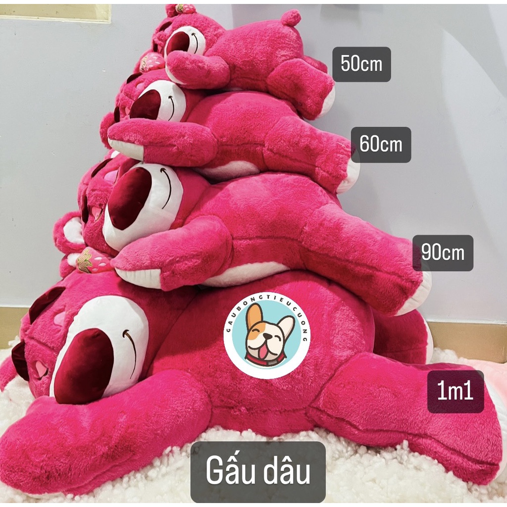 Lotso Strawberry Teddy Bear, Cute Sleeping Lotso Strawberry Bear 50cm ...