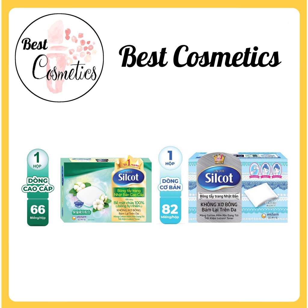 Silcot Premium Makeup Remover 100% Natural Cotton (82 Pieces And 66 ...