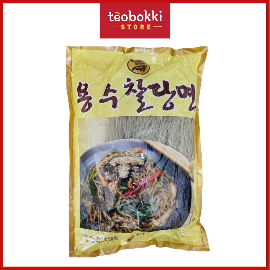 Korean dried vermicelli - Yongsoo sweet potato vermicelli 1kg | Shopee ...