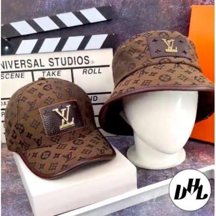 (VIDEO) Lv baseball cap and Bucket hat Combo with beautiful fabric and ...