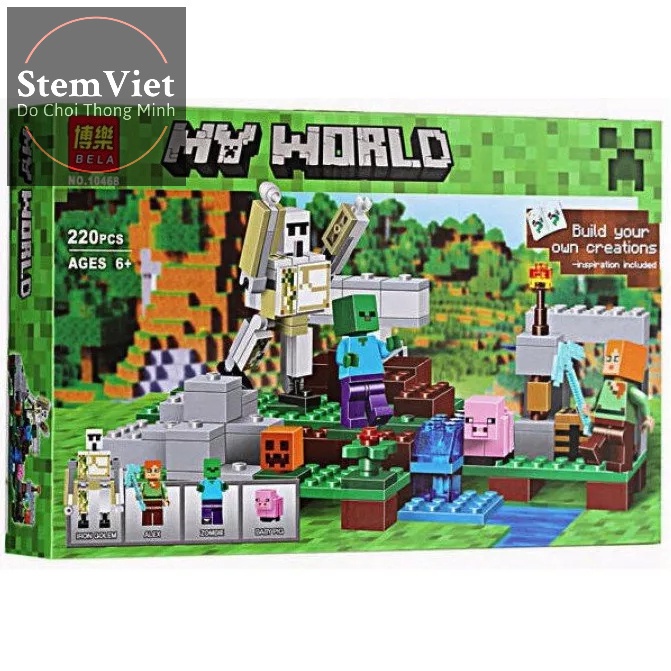 Minecraft Giant Iron Guardian Minecraft 10468 puzzle toys, smart ...