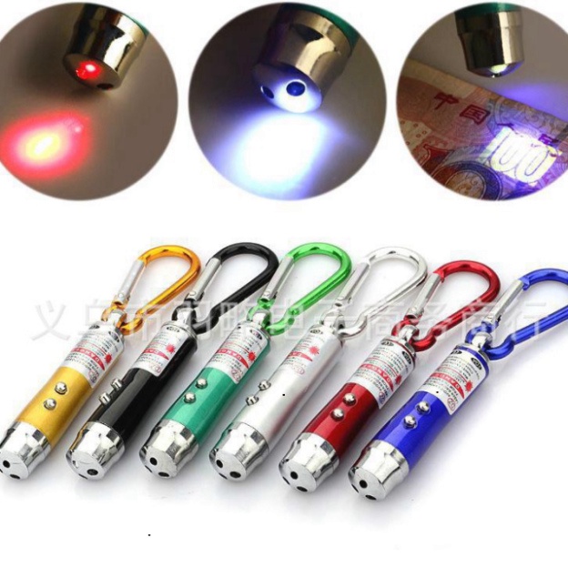 Mini led laser light with flash to support working, teaching, and ...