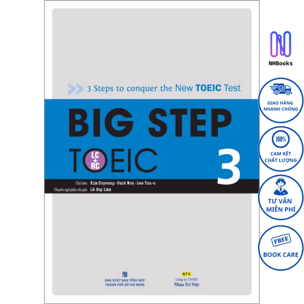 Book - Big step toeic 3 (with cd) - NHBOOK | Shopee Malaysia