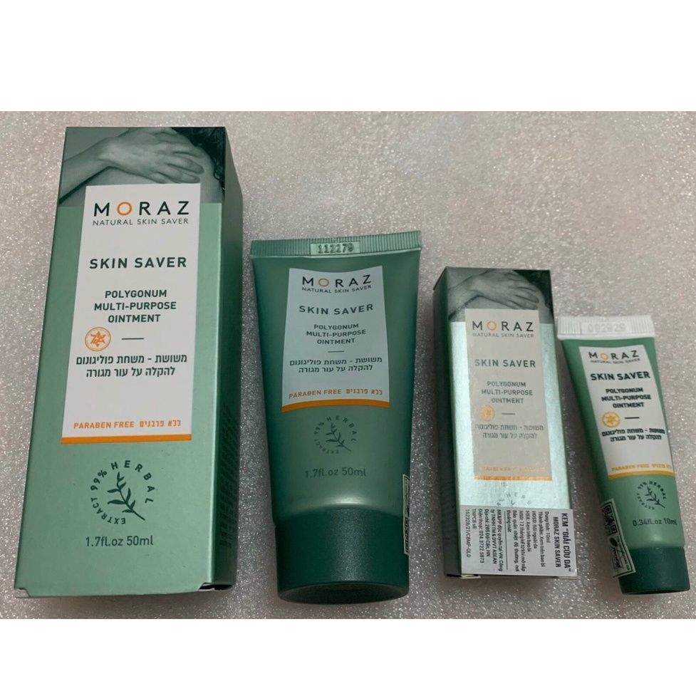 Moraz skin saver Jewish skin rescue cream Chinh hang | Shopee Malaysia