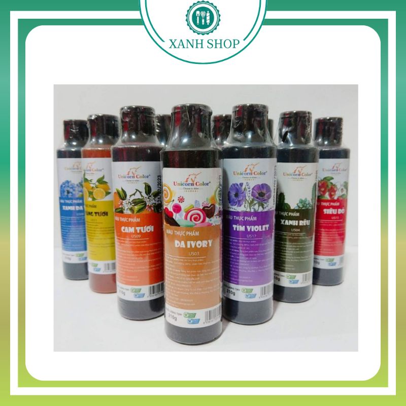 Food Color UNICORN / Syrup Color Decorated With Cream Cake (210g ...