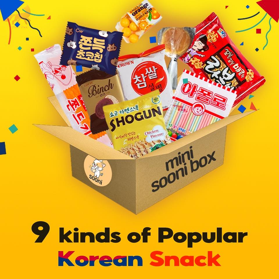 Mini Sooni Box 369 mini Sooni Box Dalgona Sweet Tteokbokki Ramen Binch ...
