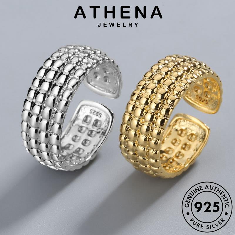 Athena JEWELRY Silver Wedding Accessory Korean Wedding Genuine Silver Polka Gold Pure Dot Simple ...