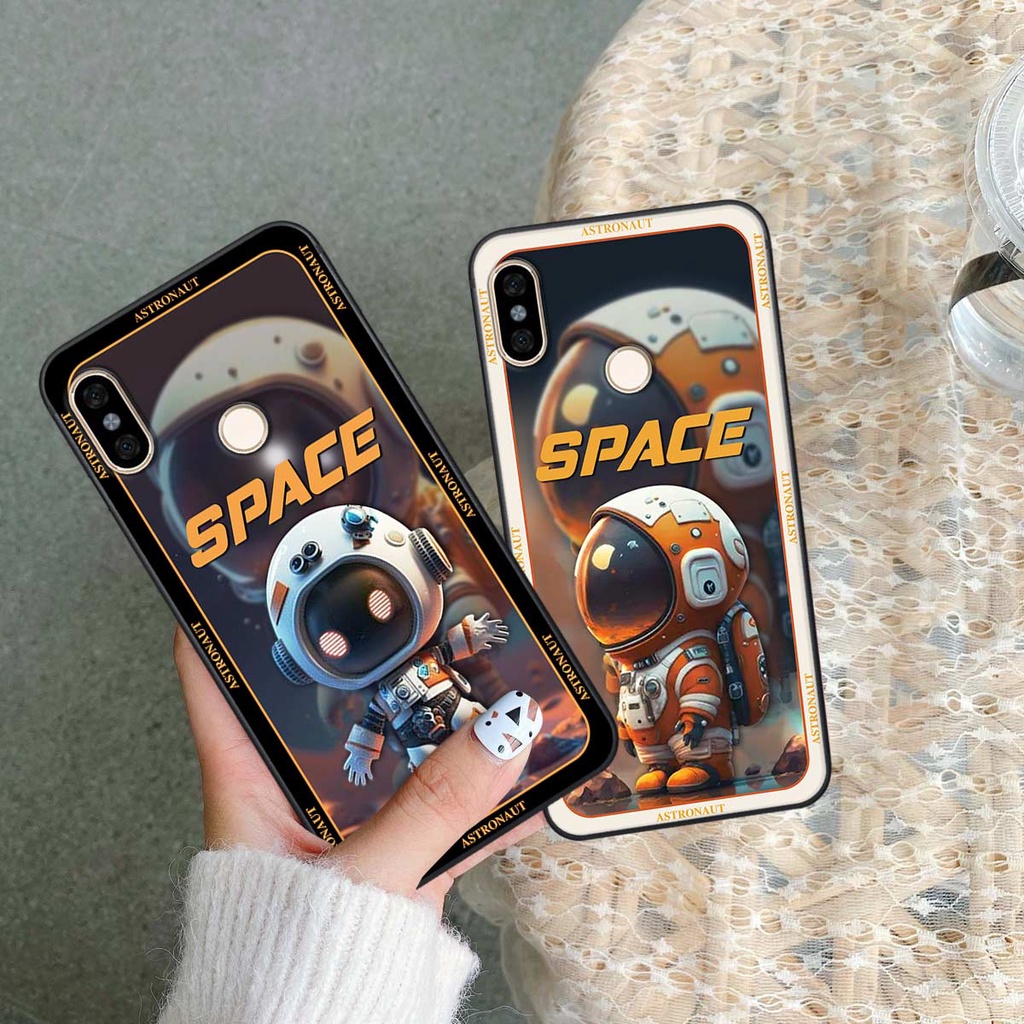 Xiaomi Redmi Note 5 / Note 6 Case With Unique And Beautiful space Astronaut robot | Shopee Malaysia