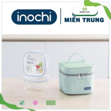 Glass food storage box for work and office with Nikko Yoshino thermo ...