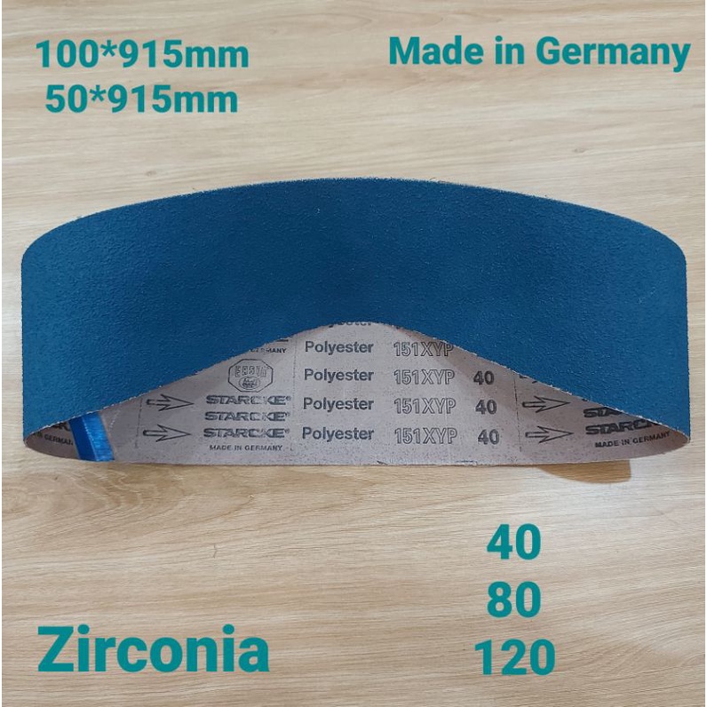 [MADE In GERMANY] Sandpaper, German Zirconia belt ring sandpaper 50 ...