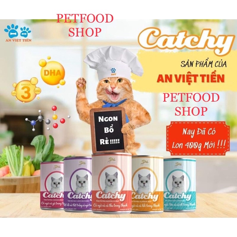 Pate CATCHY CAN 400G | Shopee Malaysia
