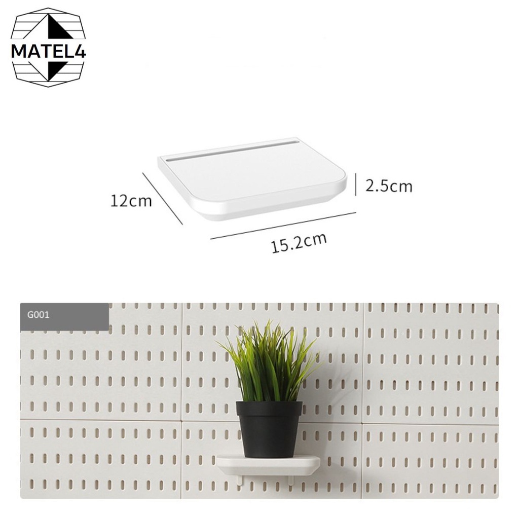 Small Multi-Purpose Mounting Bracket G001 pegboard Board Accessories 4 ...