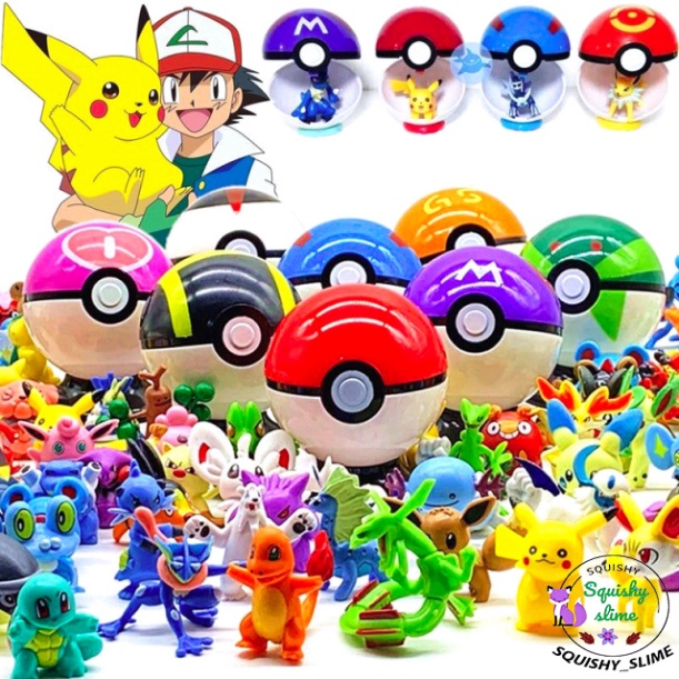 (new Arrival) Set of 36 Pokemon Go Balls Comes with attractive ...