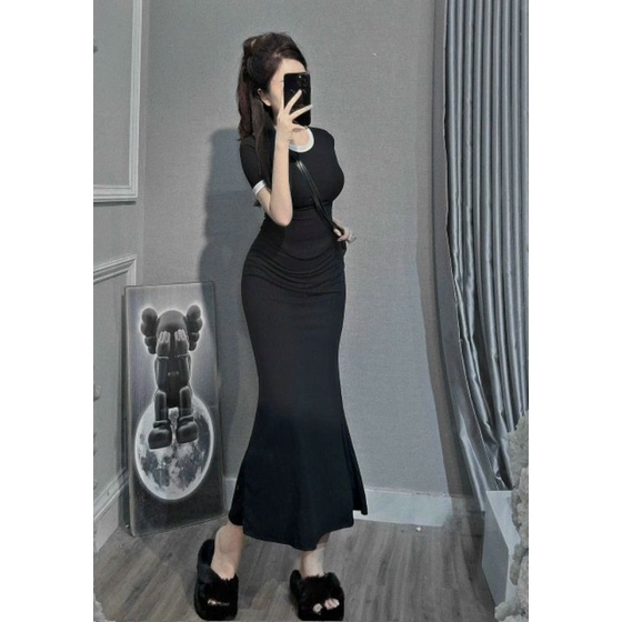 Lightning Flared Tail Skirt With Real Border | Shopee Malaysia