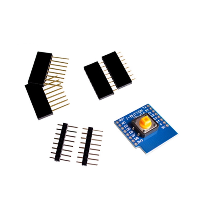 【cod】D1 MINI key switch shield micro switch light touch switch module ...