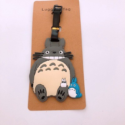 Hayao Miyazaki My Neighbor Totoro Luggage Tag Spirited Away Coal ...