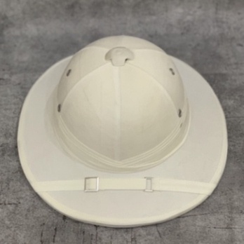 White fabric hat, multi-colored Uncle Ho's wick hat | Shopee Malaysia