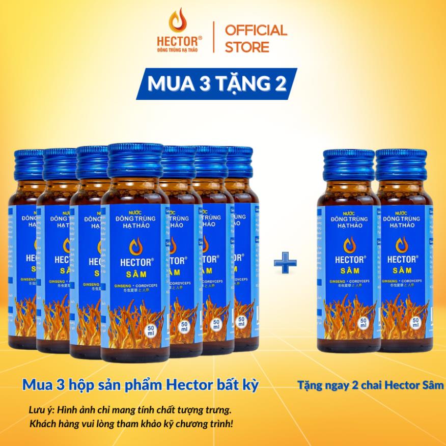 Combo of 3 boxes of Hector Sam Cordyceps Drink (50mlx30 bottles ...