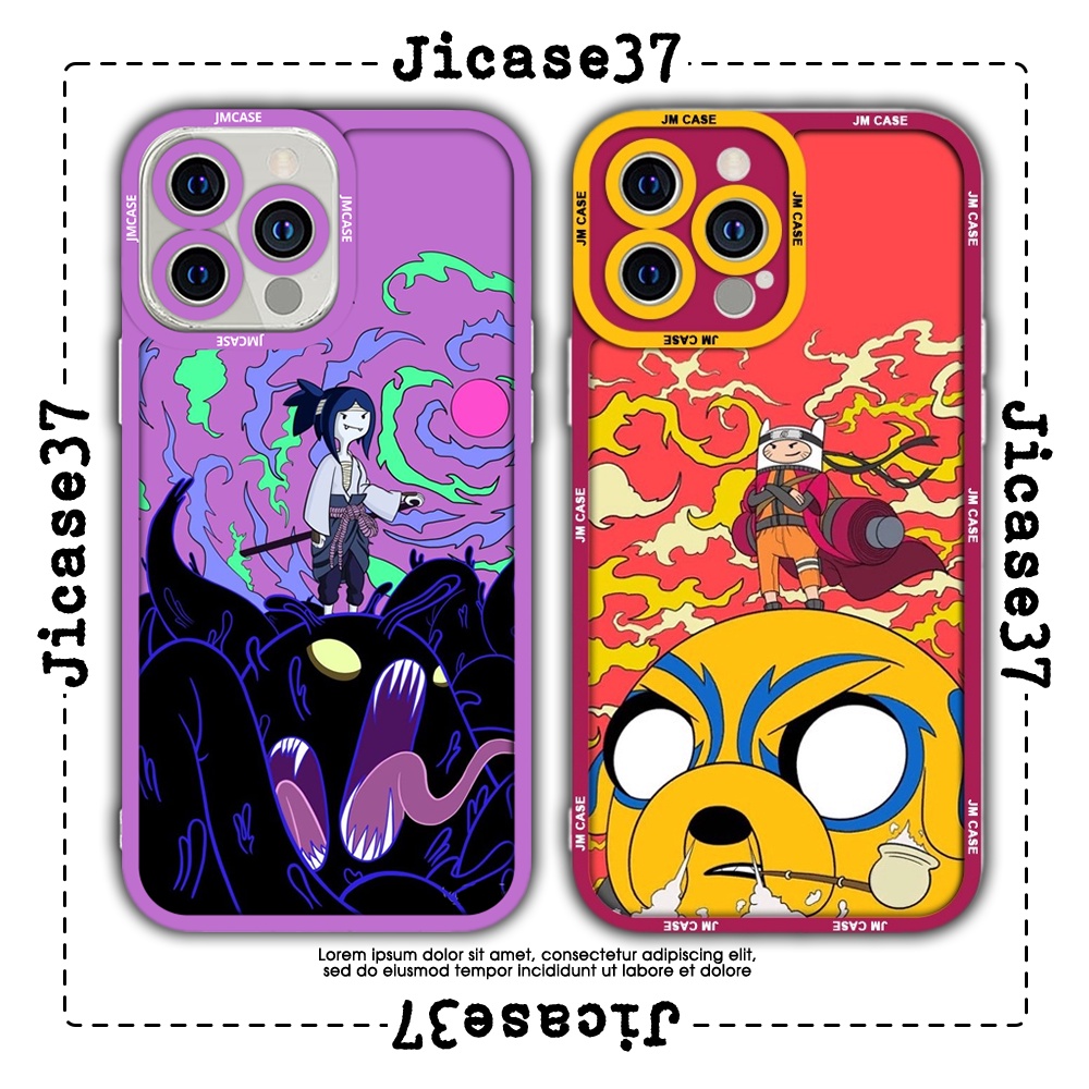 Jm Case adventure time Naruto Square Edge iphone Case 6plus / 6s ...