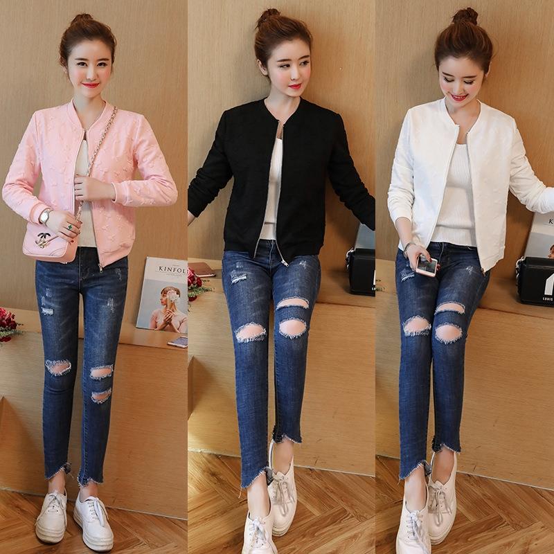 New short jacket female Korean version of the wild ladies sweater small ...