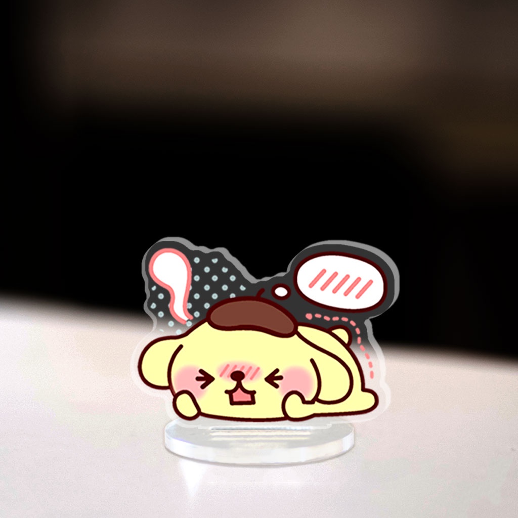 Mini model Sanrio Standee Chibi Hello Kitty Characters Kuromi Keroppi ...