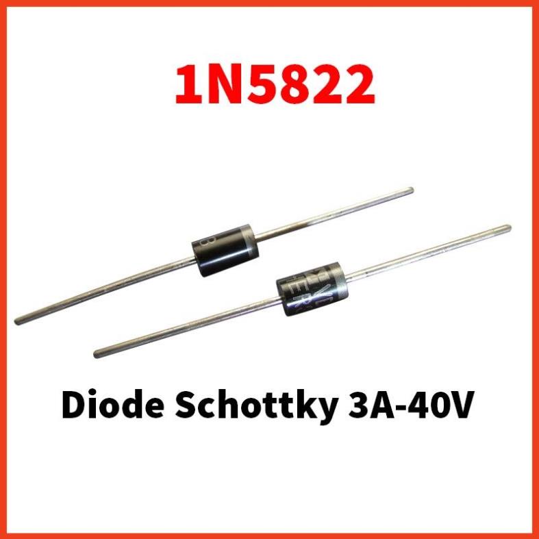 1n5822 - Schottky Diode IN5822 3A/40V DO-41 Pin - Good Quality 5822 ...