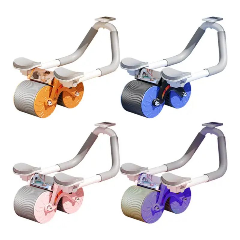 Abdominal exercise roller at home, plank exercise equipment combined ...