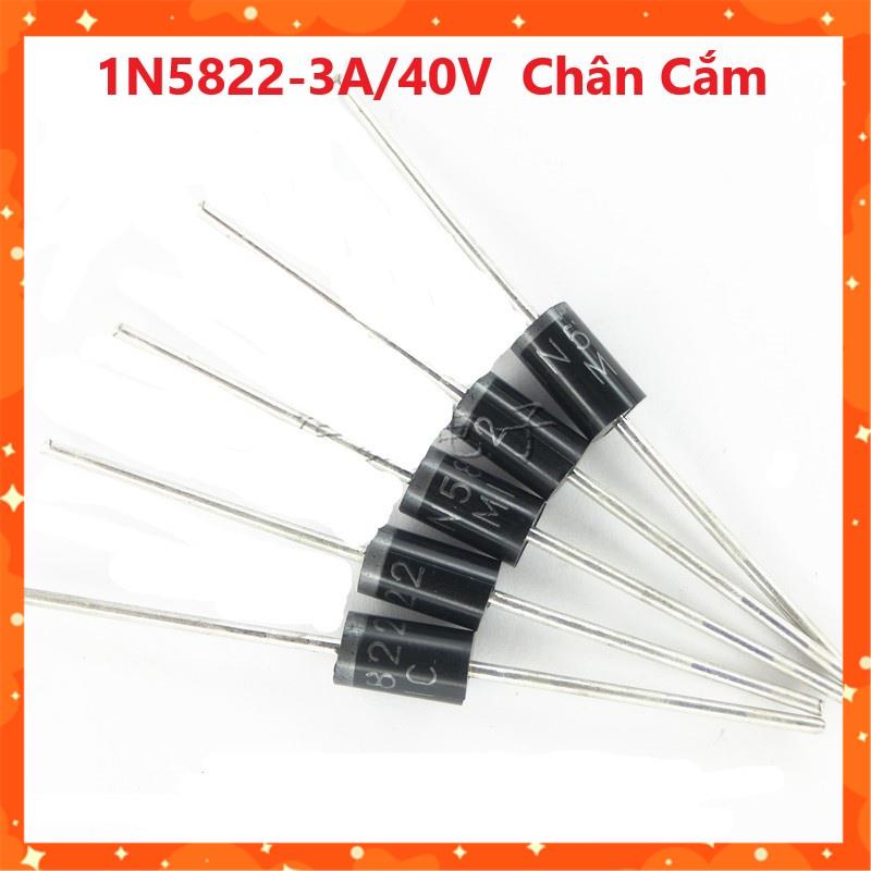 1n5822 - Schottky Diode IN5822 3A/40V DO-41 Pin - Good Quality 5822 ...