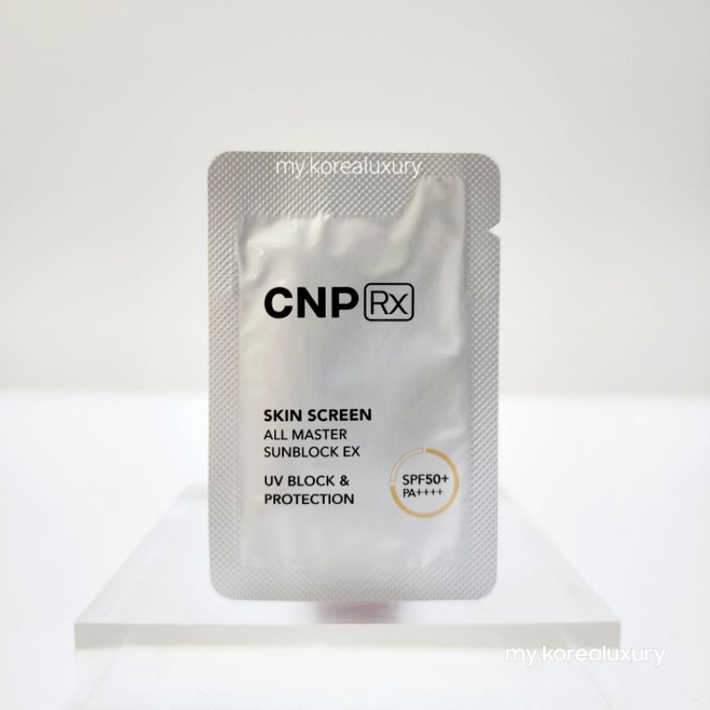 Physical Sunscreen Package CNP Rx Skin All Screen Master Sunblock Ex SPF50+ / PA++ | Shopee Malaysia