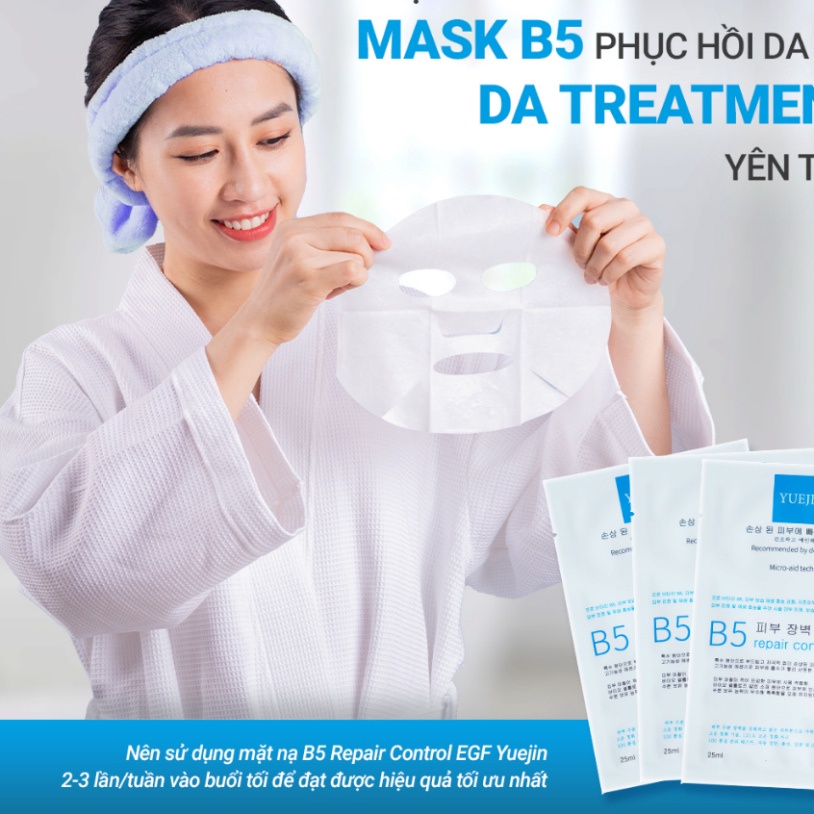 Yuejin Moisturizing and Restoring B5 Mask Supports Acne Reduction ...