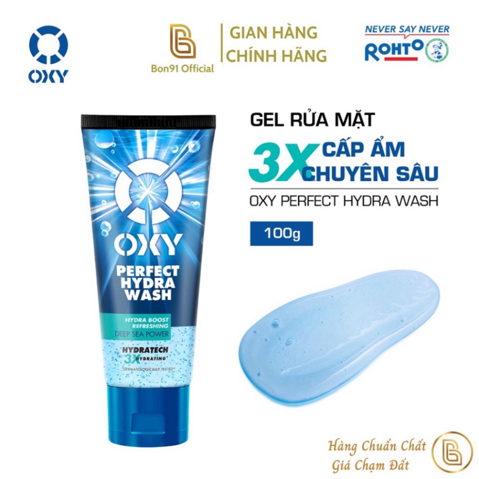 OXY Perfect Hydra Wash Gel Rohto 100g | Shopee Malaysia