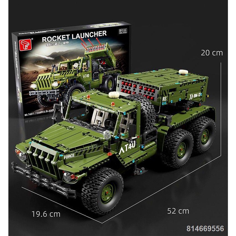 Compatible With Lego Katyusha Soviet Military Missile Launchers Second ...