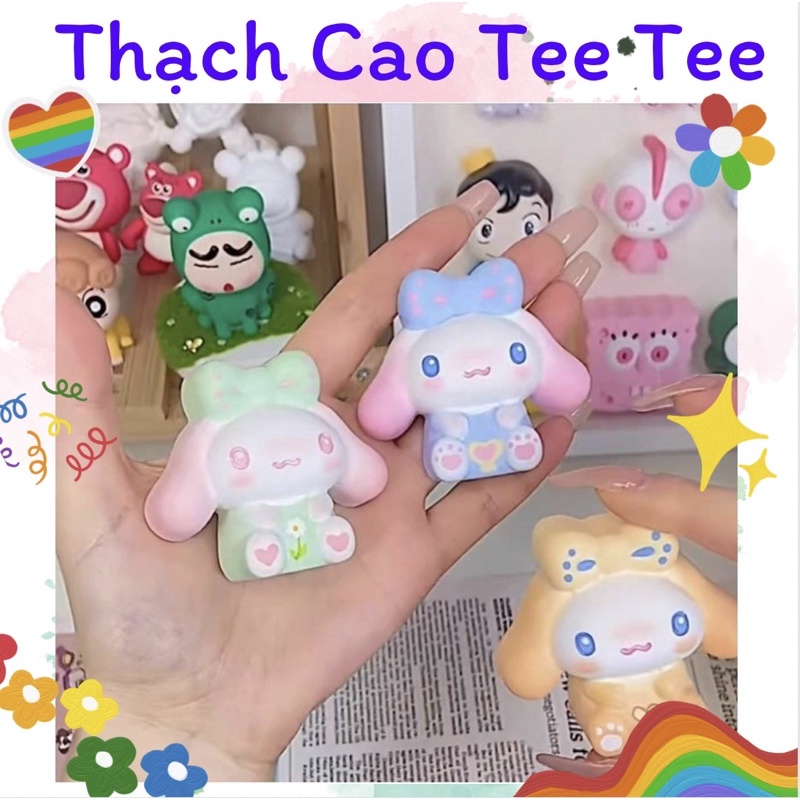 Premium cinnamoroll mini size colored plaster statue (color and brush ...