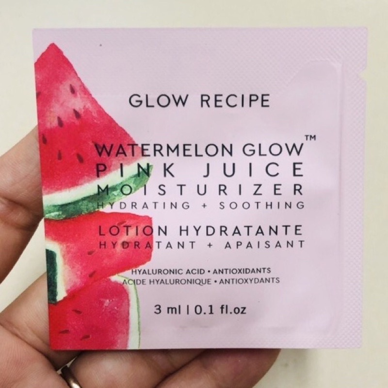 [Bill Us] [3ml] Glow Recipe Sample - Watermelon Pink Juice Moisturizer ...