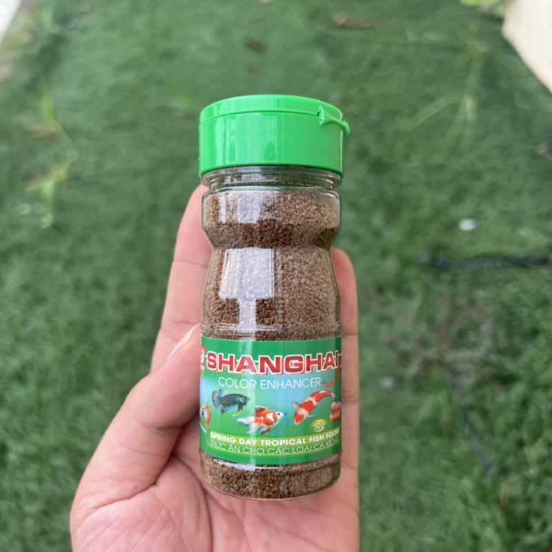 Shanghai aquarium fish bran, Aquarium fish food (50g jar) | Shopee Malaysia