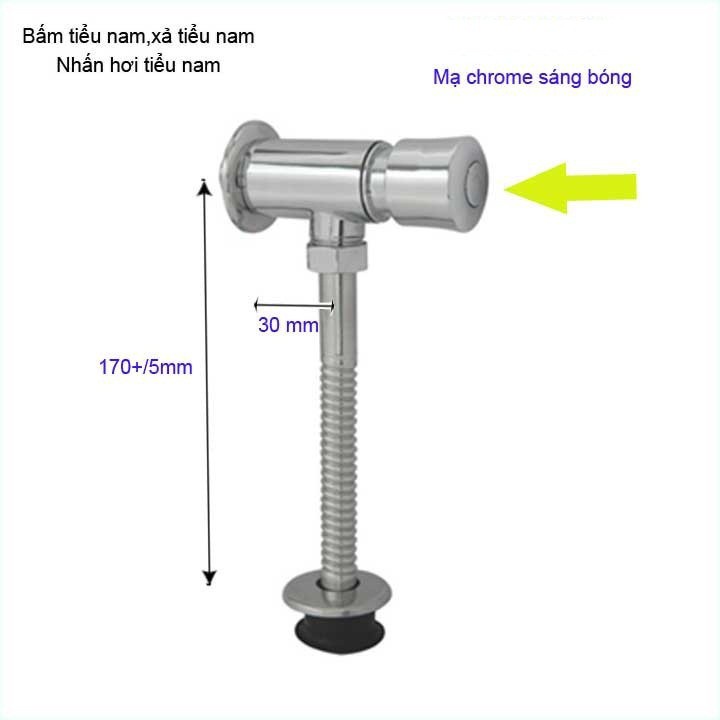 (HCMC EXPRESS) Press the urinal, release the urinal, press the urinal ...