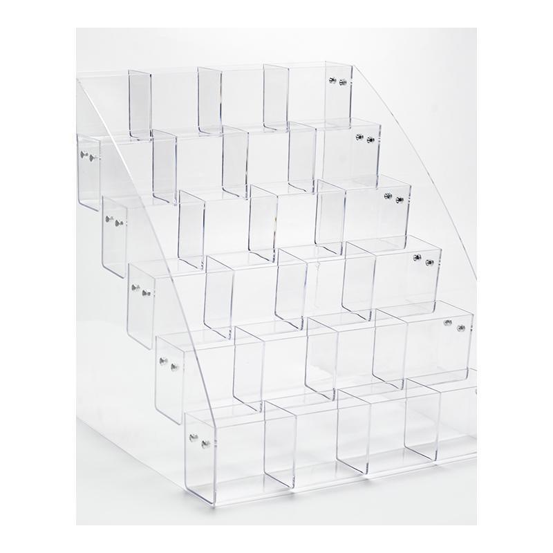 Straw Straw acrylic pen rack multi-layered trapezoidal bijia sup ...