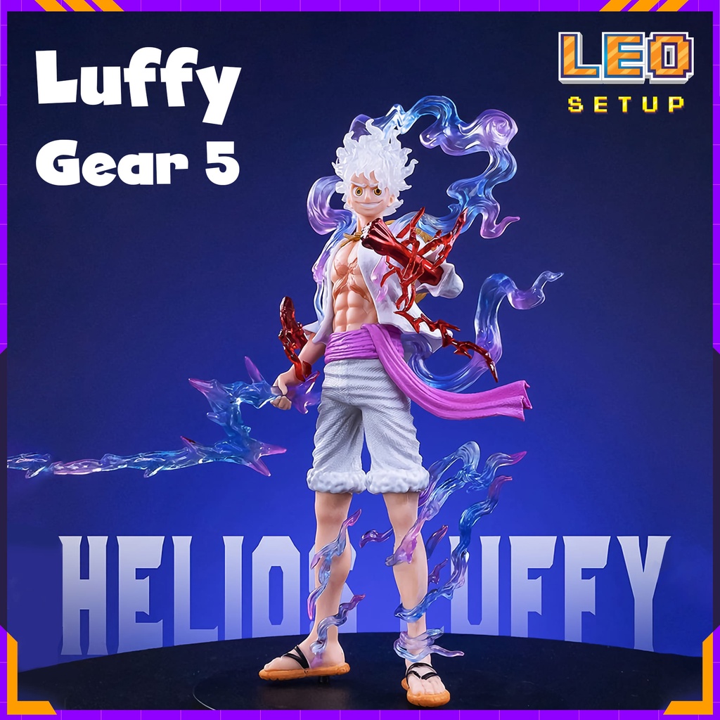 Luffy Gear 5 Nika Model - One Piece Pirate Island - Collectible 21cm ...