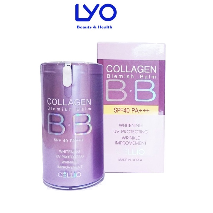Bb Collagen Cellio Korean Cellio Tone 21 Foundation Genuine t40ml ...