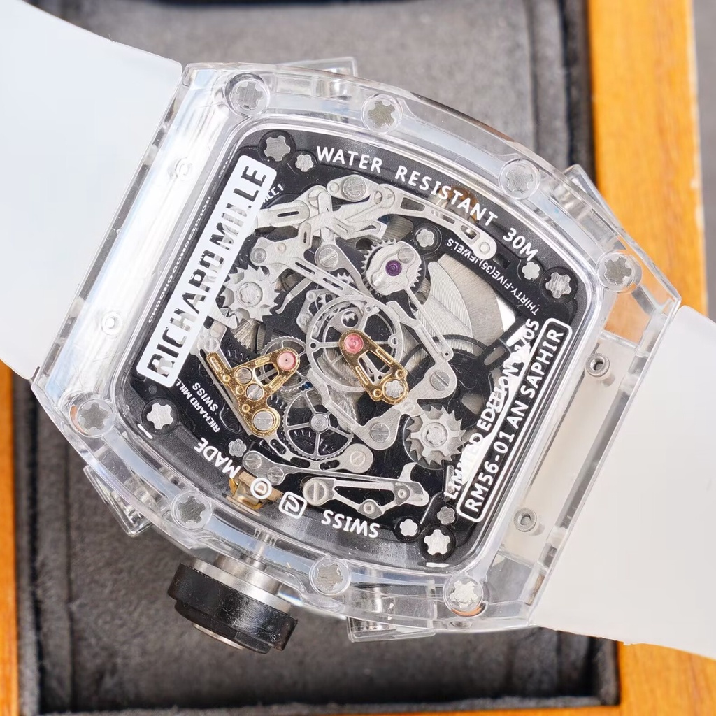 FdrRichard Mille Richard Miller Watch Crystal Skeleton Digital Scale ...