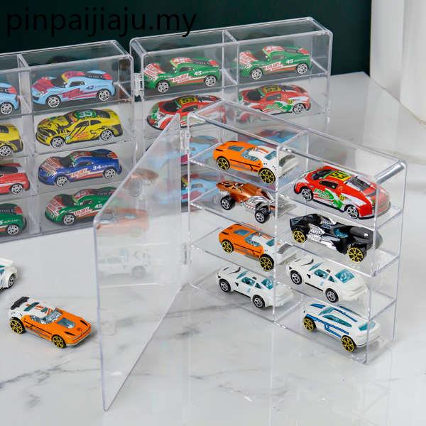 Toy Car Model Display Stand Transparent Model Storage Rack Domeka ...
